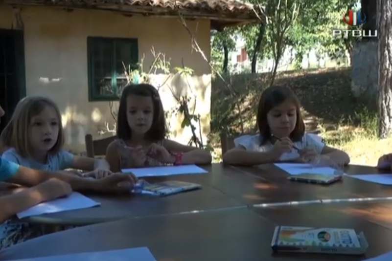 Etnološka radionica „Nekad“ u dvorištu etno kuće Milošević – Radio-Televizija Šumadija – Aranđelovac